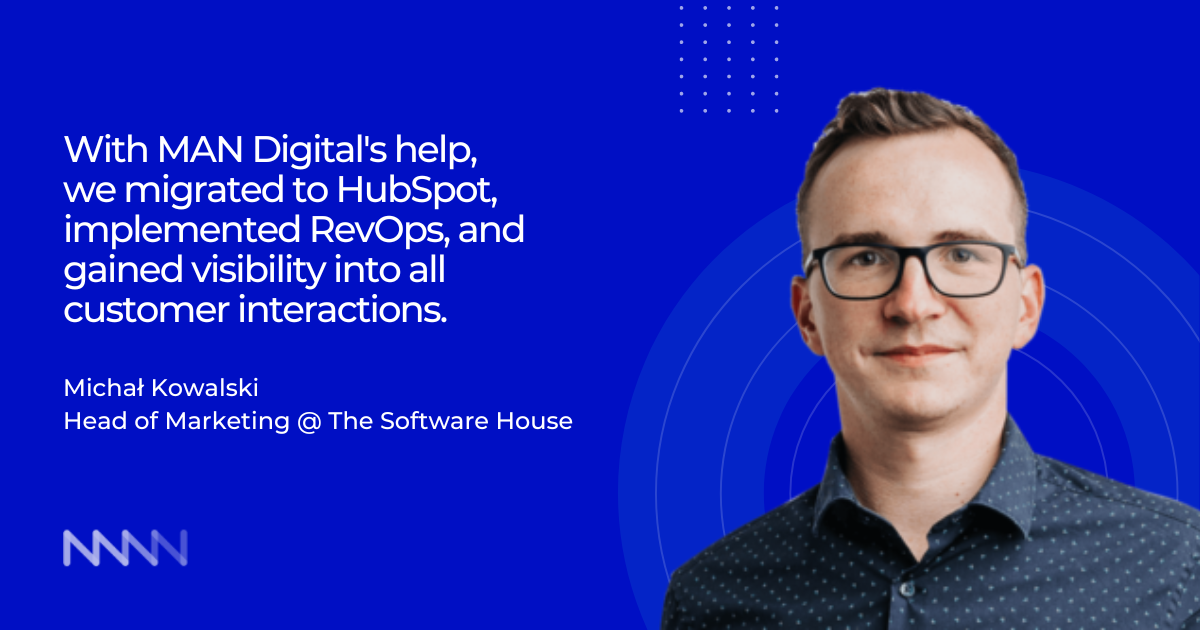 The Software House Case Study on implementing RevOps in HubSpot